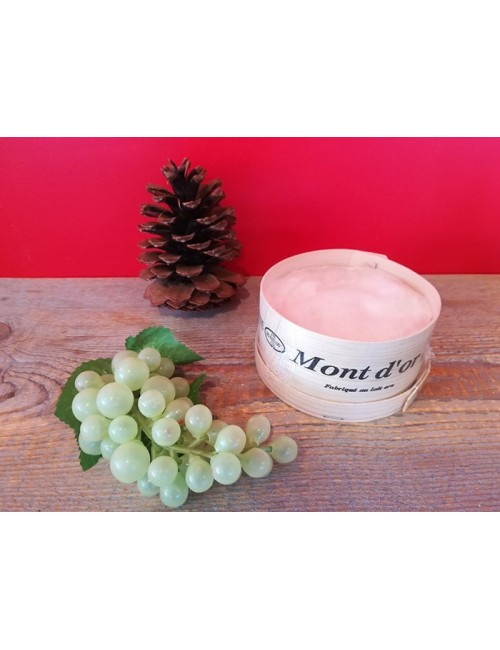 Fromage artisanal Mini Mont d'or par la fromagerie Narbief Bizot.